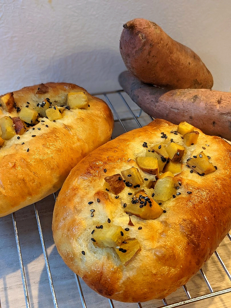 お友達宅にてさつまいも掘りさせていただきました🍠 | 宝塚市の手ごねパン教室nico